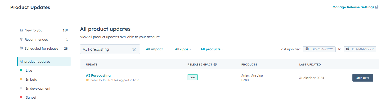HubSpot AI forecasting: verbeter je sales prognoses met slimme inzichten